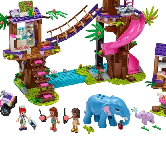 Lego | Toys | Lego Friends Rescue Jungle Base 4424 | Poshmark